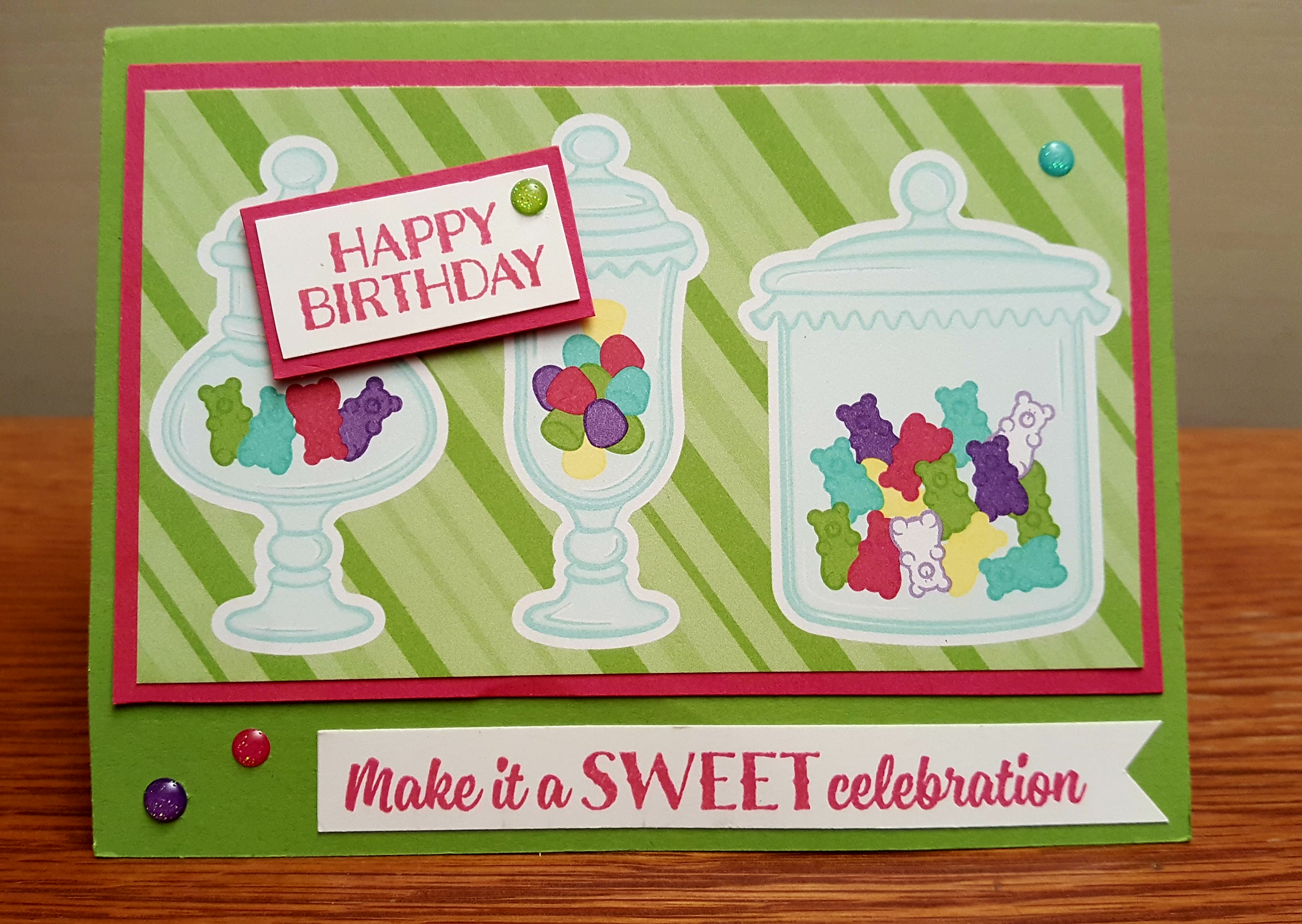 Sweet Celebration Card Recipe! – Donna's Creative Space